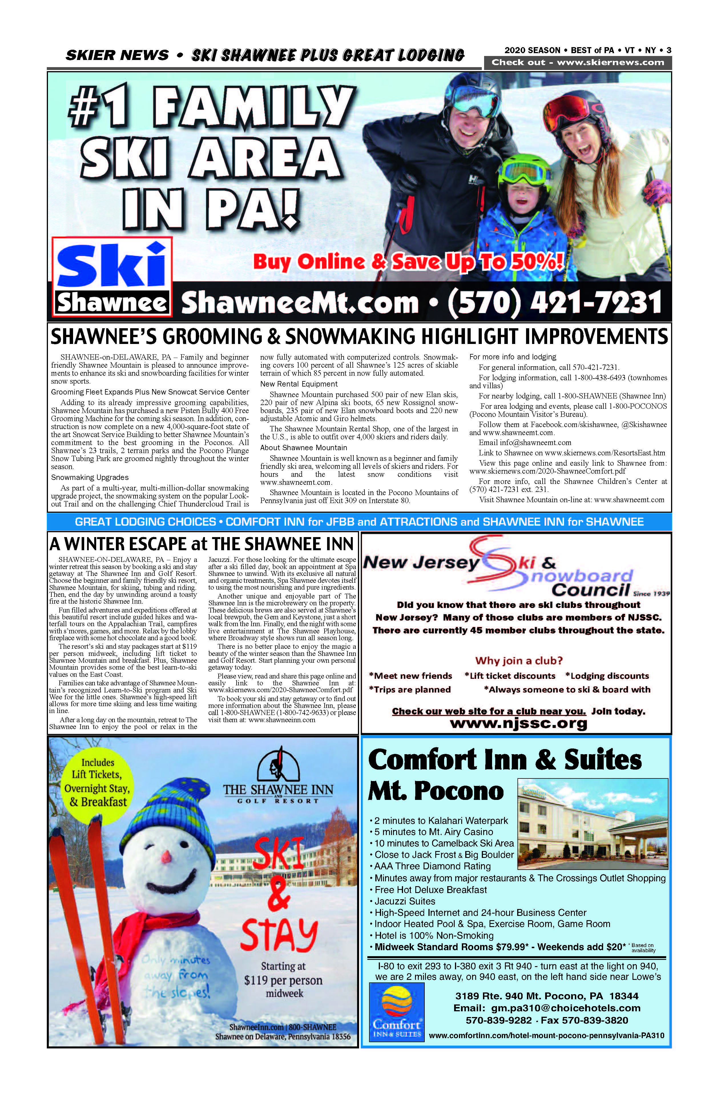 SKIER NEWS - Best of the East 2020